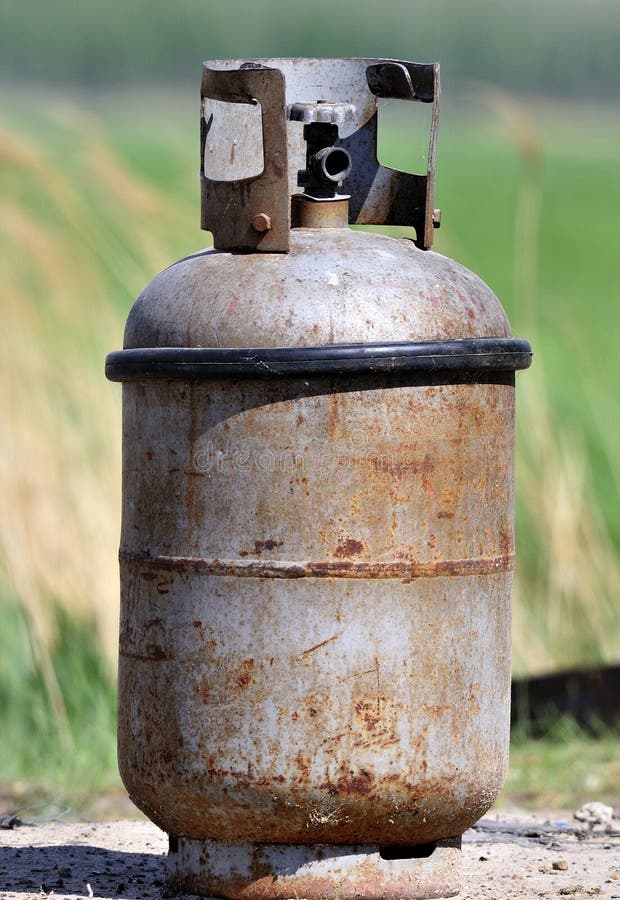 Liquefied Petroleum Gas Cylinder Stock Image - Image of fuel, natural ...
