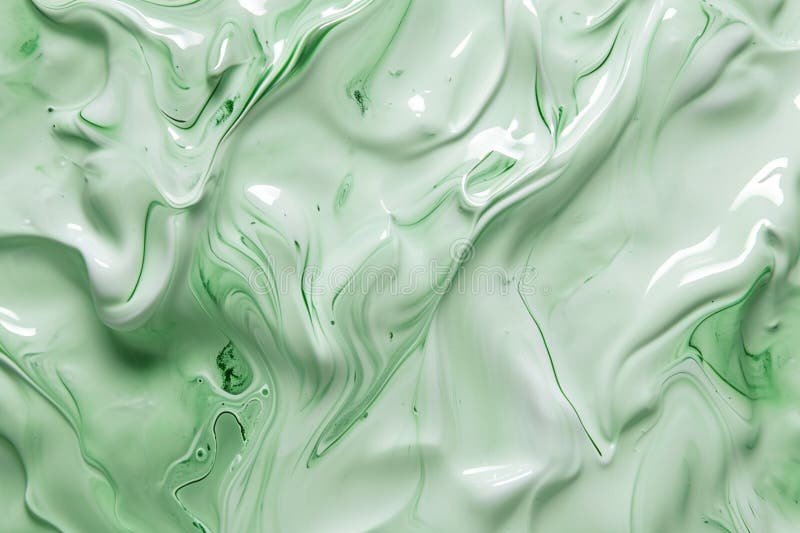 Liquid Abstract Background,light Green and White Palette,the Basis for ...