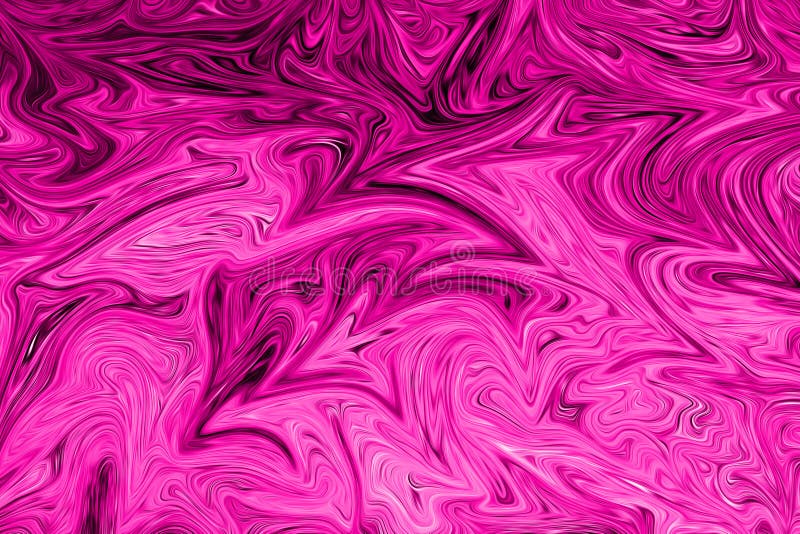 Liquid Abstract Pattern with Plastic Pink and Black Graphics Color Art ...