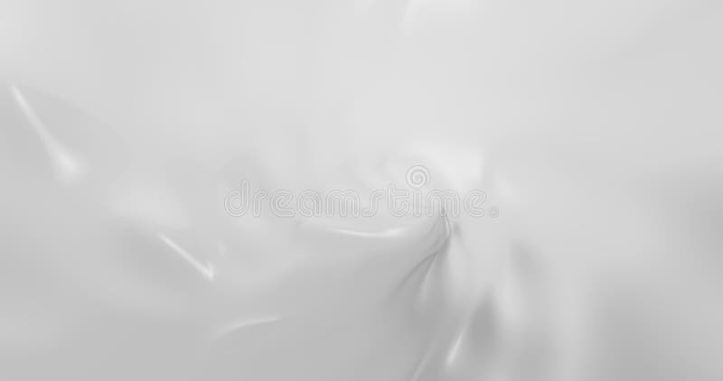 Liquid Abstract White Background. Smooth Glossy Texture. Glamour Silk ...