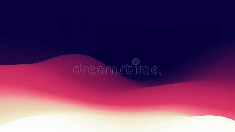Liquid Animation of 3d Wave on Blue Background. Fluid Shape Moving Loop ...