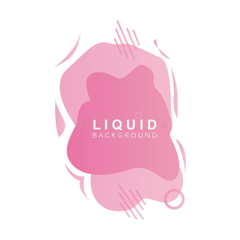 Liquid Background, Gradient Bubble Vector, Logo Template Banner and Abstract Wallpaper Poster ...