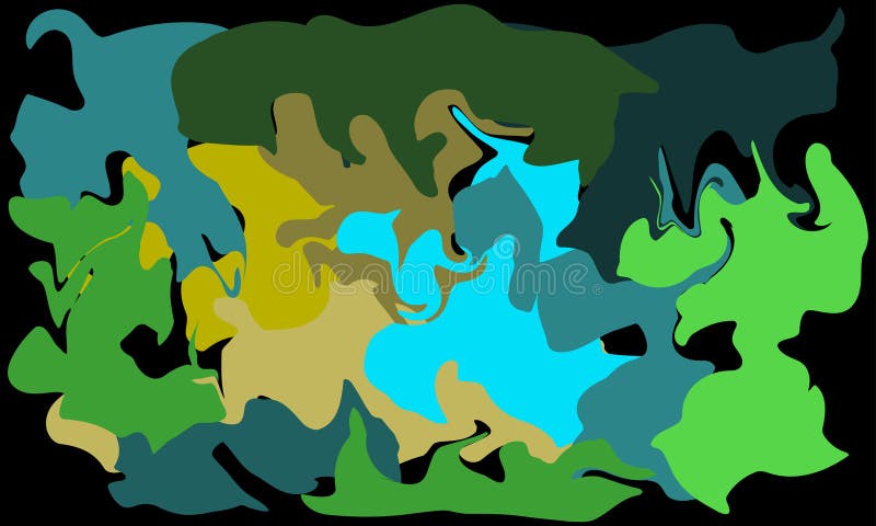 LIQUID Basic Color Style Design Stock Vector - Illustration of grandson ...