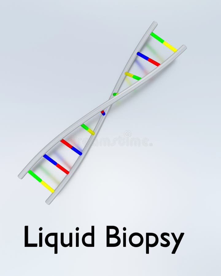 Liquid Biopsy concept stock illustration. Illustration of test - 334580179