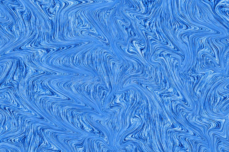 Liquid Blue Paint on White Paper Background Stock Illustration ...