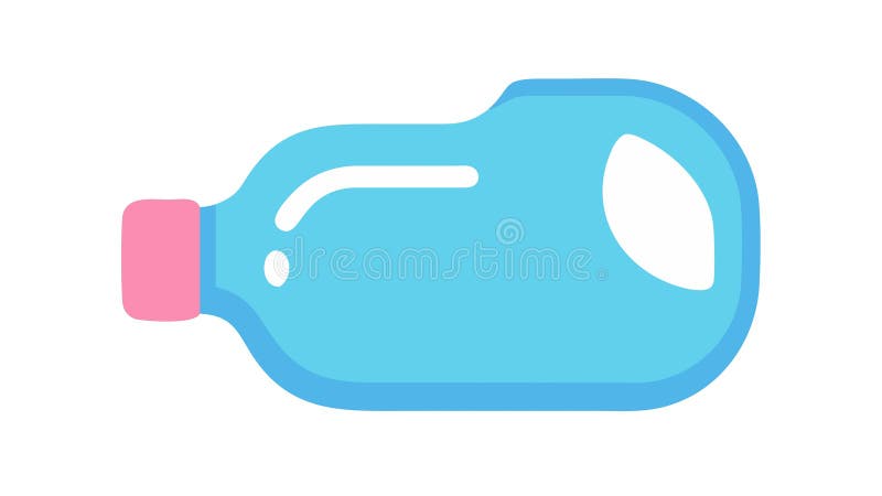 Liquid Bottle Icon, Fluid Container Packaging, Vector Design Generative ...