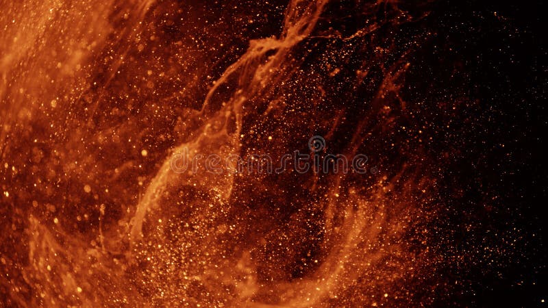 Liquid Brilliant Metallic Bronze Paint. Absrtact Background Stock Photo ...