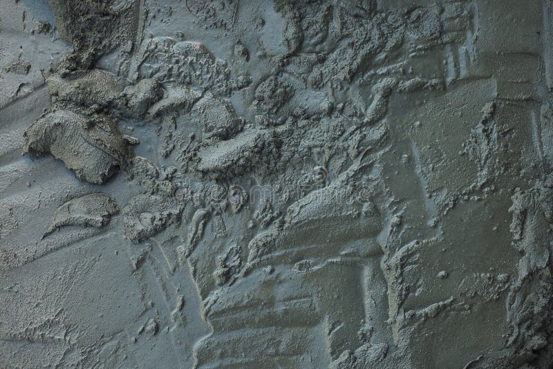 Liquid Cement Solution. View from Top. Close-up Building Material ...