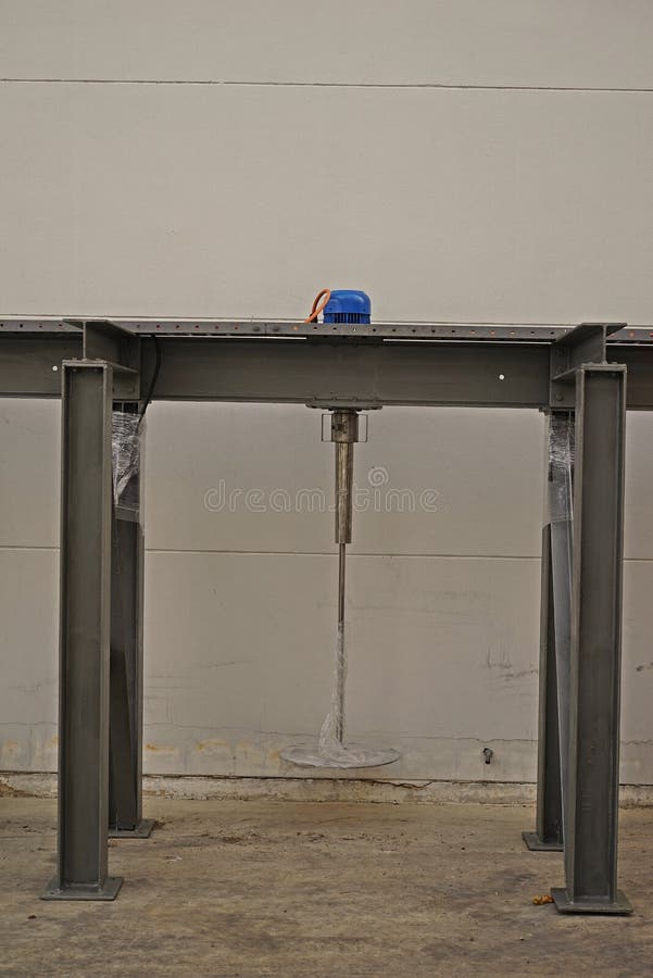 Liquid Chemical Stirrer Machine Stock Photo - Image of engineering ...