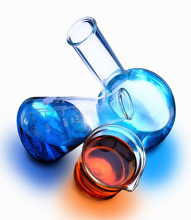 Liquid Chemicals stock photo. Image of industry, flask - 7559212