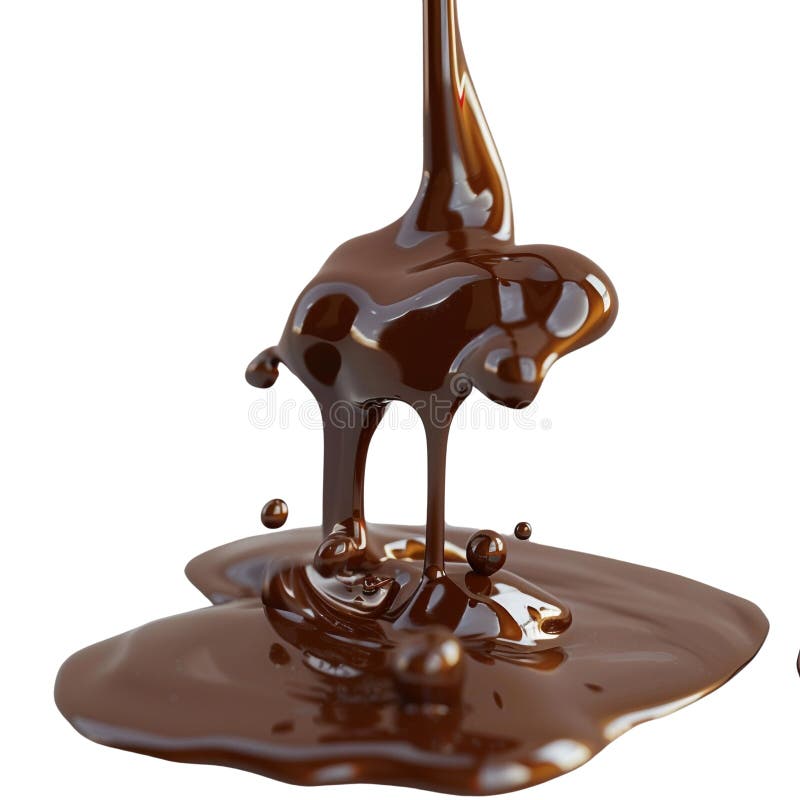 Liquid Chocolate Splash stock photo. Illustration of smooth - 348123680