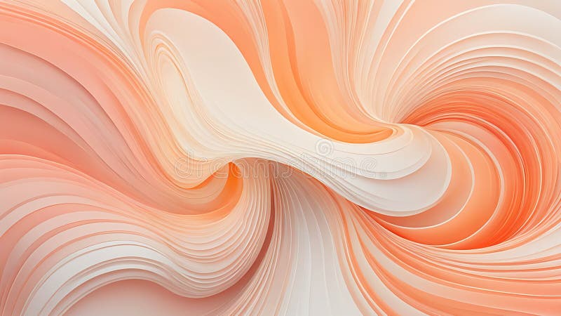 Liquid Color Background Design. Fluid Gradient Composition. 3D Waves in ...