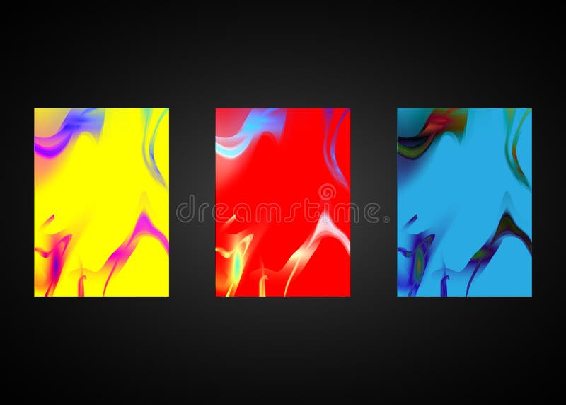 Liquid Color Background Design. Original Presentation Templates Stock ...