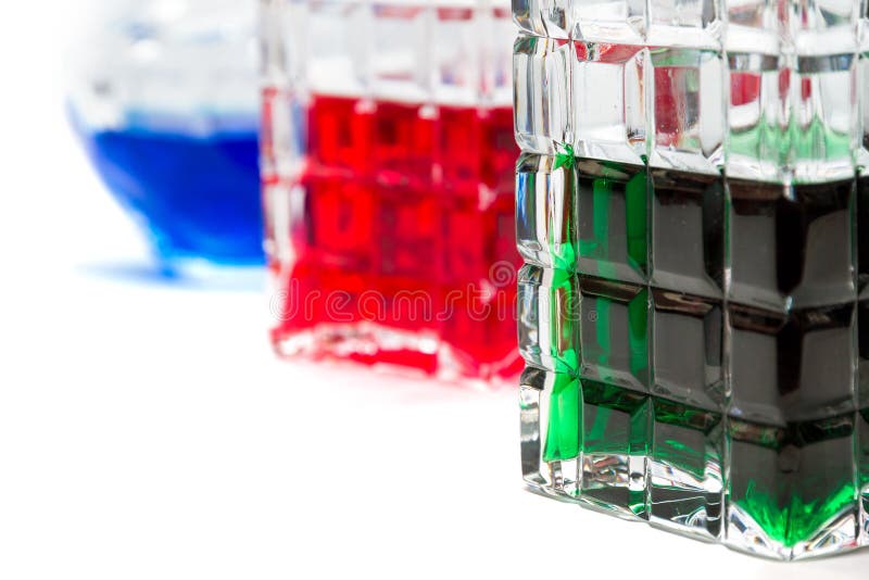 Liquid colors stock photo. Image of bottle, transparent - 31122554
