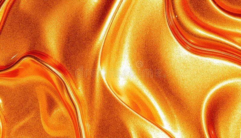 Liquid Copper Background with Shimmering Waves and Vibrant Texture ...
