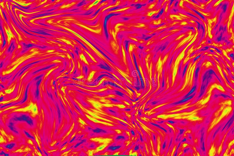 Liquid Cover Poster with Modern Uv Color. Multicolored Abstract ...