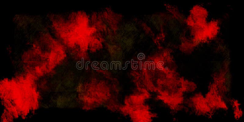 Liquid Dark Abstract Watercolor Hell Mist with Cube Mosaic or Falling ...