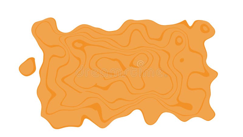 Liquid Design Element, Deformed Rectangular Block for Text. Stock ...