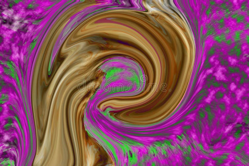 Liquid Diamond Somewhere in the Universe Abstract Design Stock ...