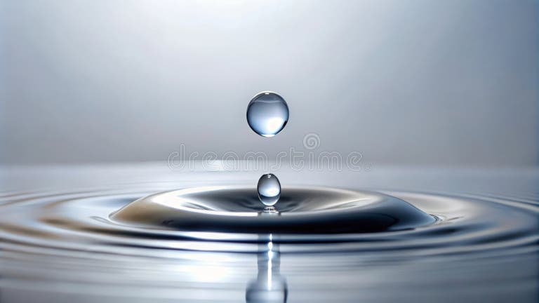 Liquid Droplet Impact a Study in Surface Tension and Ripple Patterns ...