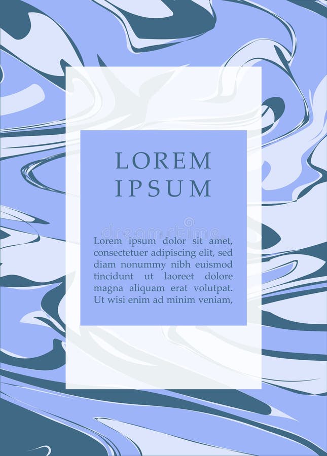 Liquid Effect Poster Vector Concept Stock Vector - Illustration of foil ...