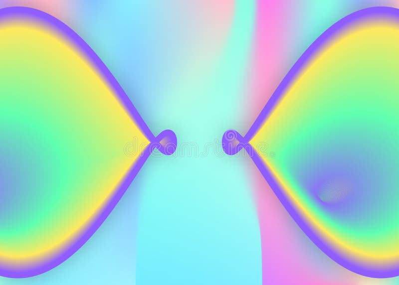 Liquid Elements Background with Dynamic Shapes and Fluid. Stock ...