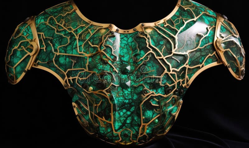 Liquid Enamel Creates Stunning and Magical Suit of Armor. Creating ...