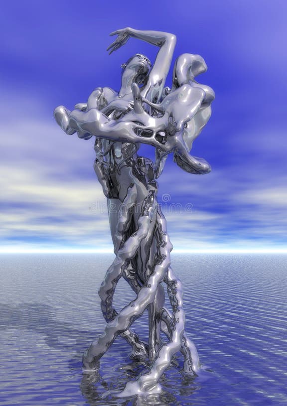 Liquid Female stock illustration. Illustration of bubble - 41737543