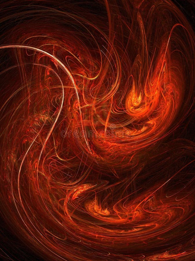 Liquid fire stock illustration. Illustration of poster - 302703