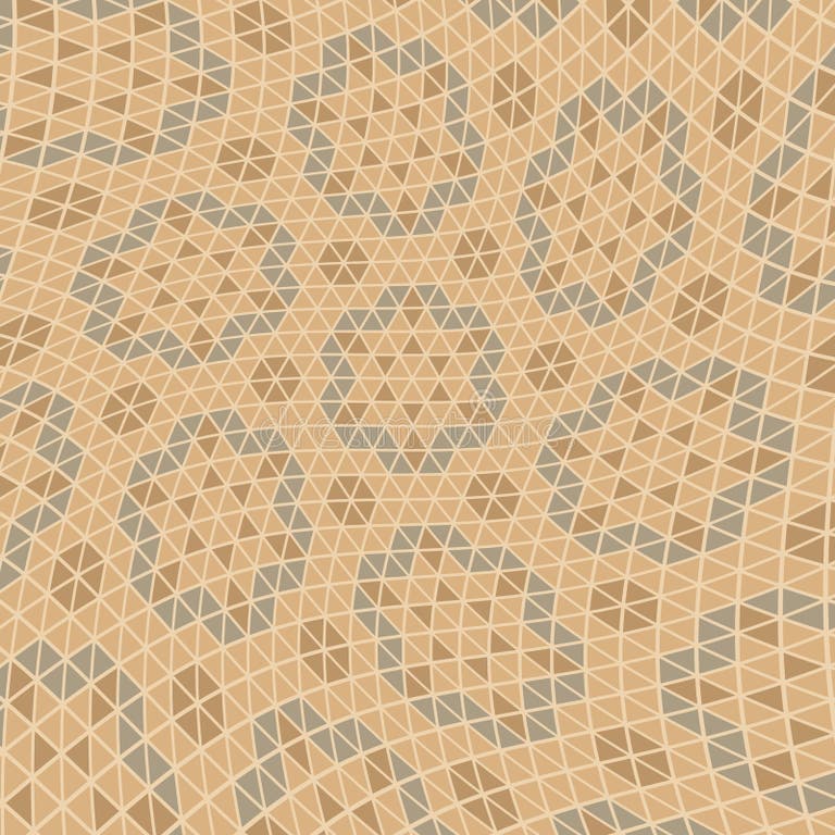 Liquid Floral Triangle: Microbloom 002 Stock Illustration ...