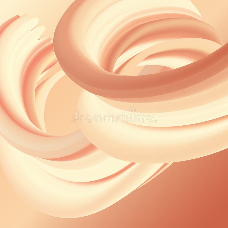 Liquid Flow Abstract Design Stock Illustration - Illustration of ...