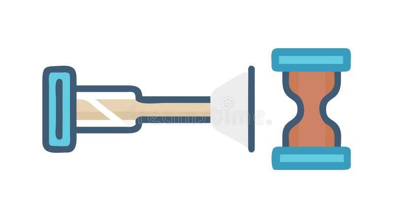 Liquid Flow Progress & Horizontal Time Indicator, Vector Design ...