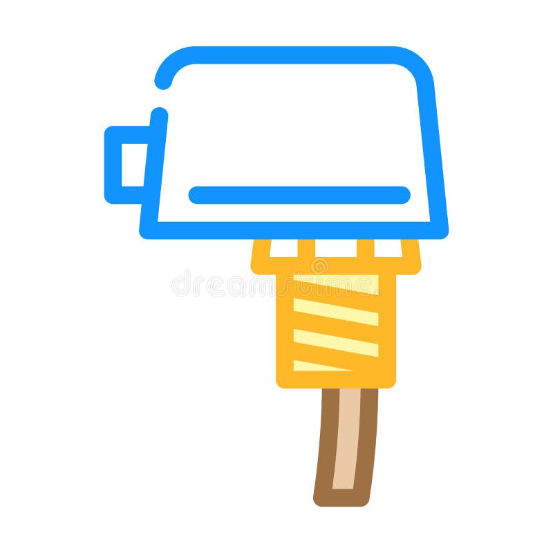 Liquid Flow Switch Color Icon Vector Illustration Stock Vector ...