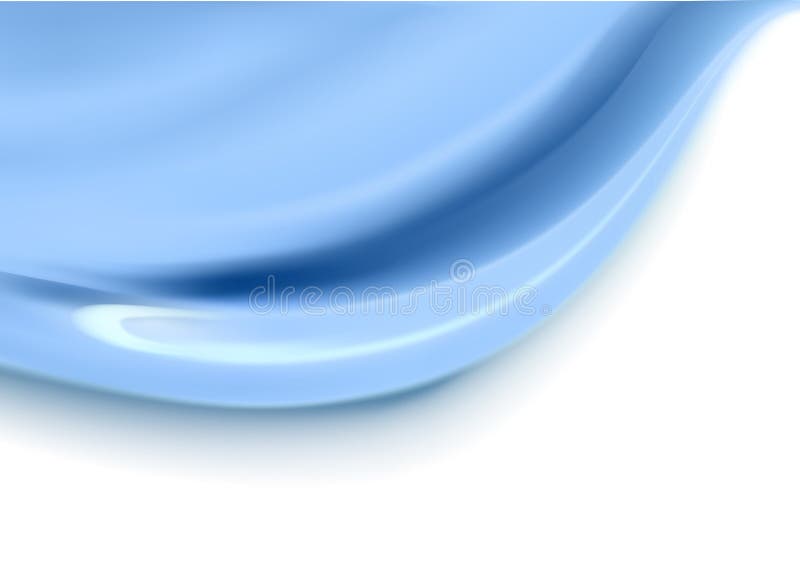 Liquid Flows,texture. Drops of Blue Substance Flow. a Natural Product ...