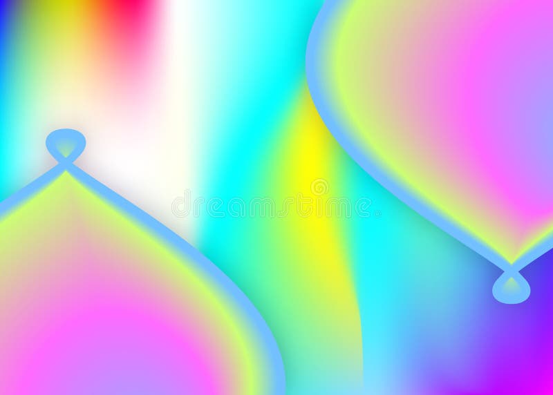 Liquid Fluid Background with Dynamic Elements and Shapes. Stock Vector ...