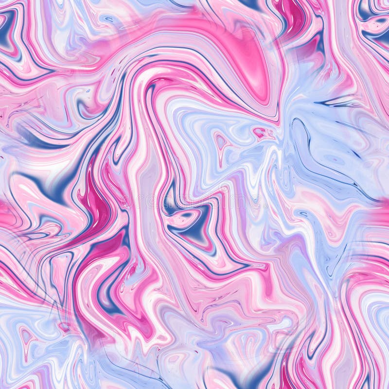 Liquid and Fluid Marble Texture, Seamless Pattern, Colourful Pastel ...