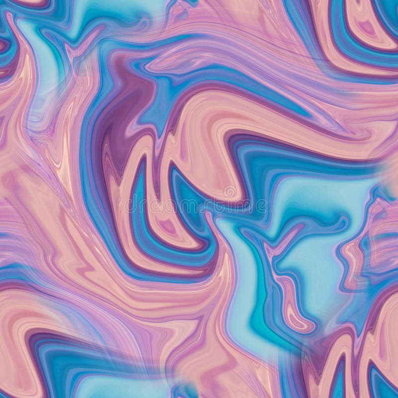 Liquid and Fluid Marble Texture, Seamless Pattern, Colourful Pastel ...
