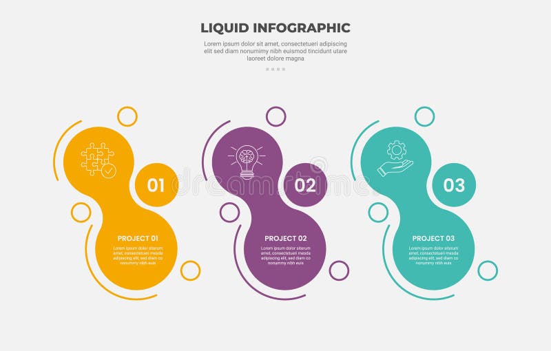 3 Bubble Infographic Stock Illustrations – 358 3 Bubble Infographic ...