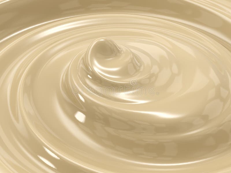 Liquid foundation swirl stock illustration. Illustration of cream ...