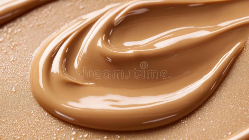 Liquid Foundation Swirl on Textured Surface Stock Illustration ...
