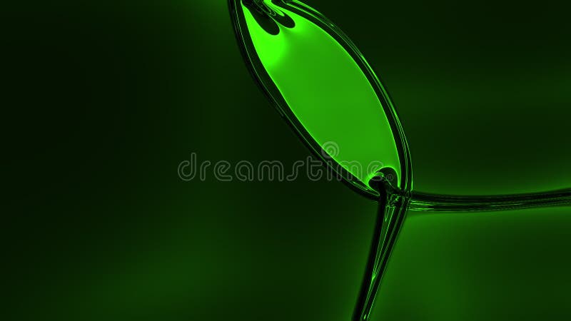 Liquid Glass. Abstract Moving Fluid. Visual Illusions, Moving Waves ...