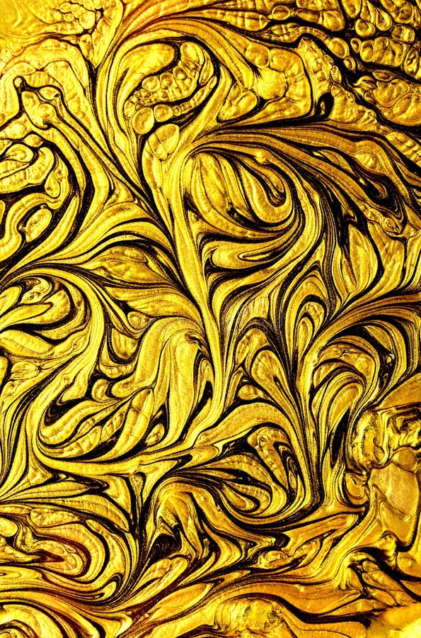 Liquid gold. stock image. Image of elegance, frame, abstract - 189380613