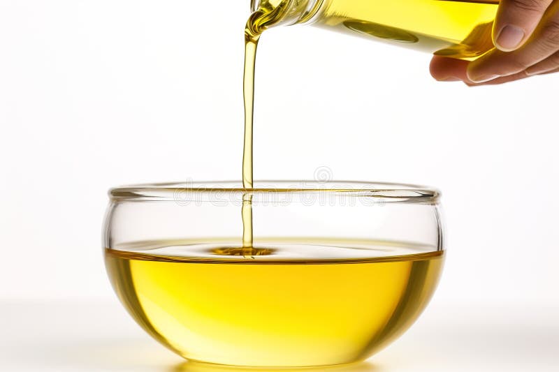 Liquid Gold: Pouring Pure Olive Oil Elegance Stock Illustration ...