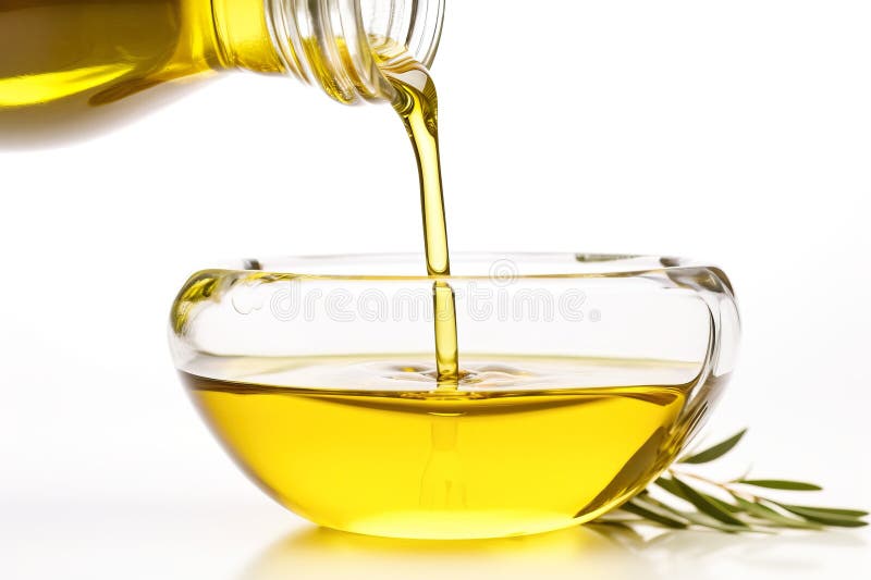 Liquid Gold: Pouring Pure Olive Oil Elegance Stock Illustration ...