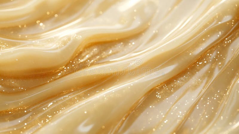 Liquid Gold: Shimmering Texture Background Stock Illustration ...