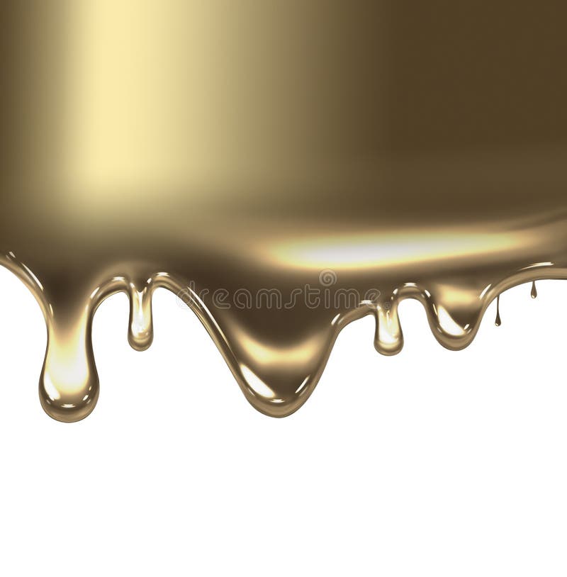 Liquid gold stock illustration. Illustration of graphic - 25950842