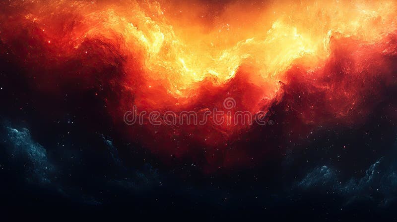 Liquid Gradient Black with Darkest Red, Amber, Wallpaper, with Copy ...