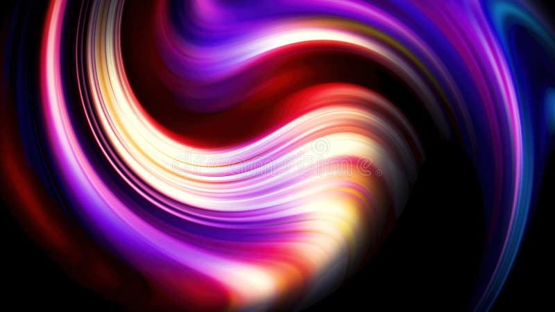 Liquid Gradient Colors Shapes. Modern Minimal Animation Design Concept ...