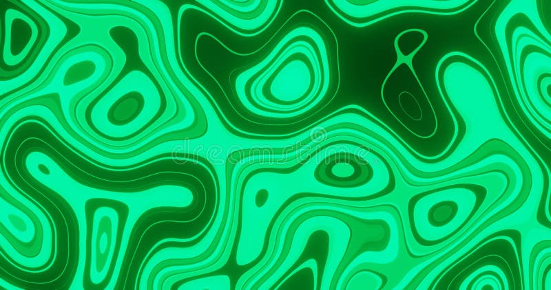 Liquid Green Abstract Background Loop with Shades Stock Footage - Video ...