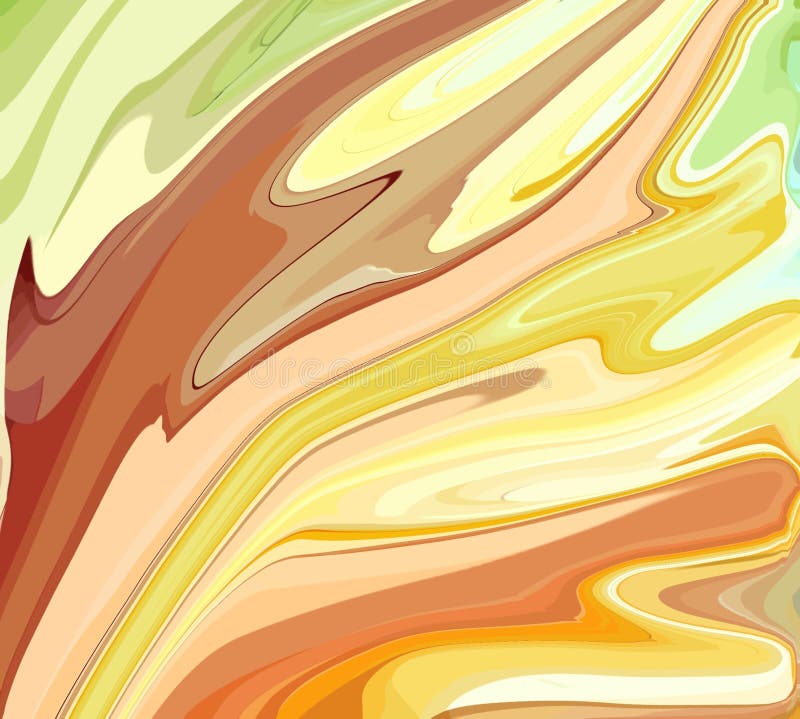 Liquid Groovy Abstract Texture Background Bright Stock Illustration ...